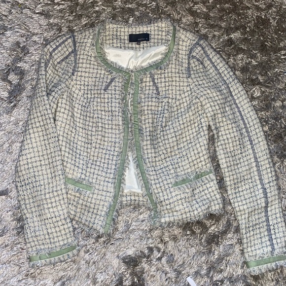 Matty M | Jackets & Coats | Tweed Blazer Y2k | Poshmark